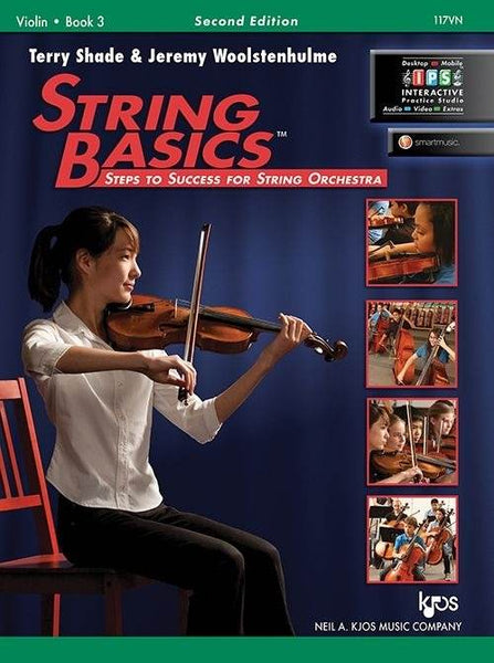 KJOS 117VN String Basics Book 3 - Violin - Ray's Midbell Music